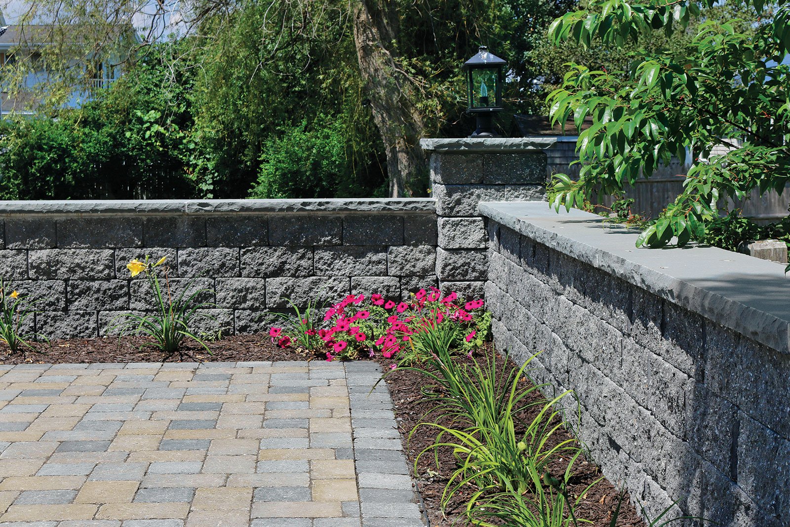 Retaining Wall Installation - Ideal Block