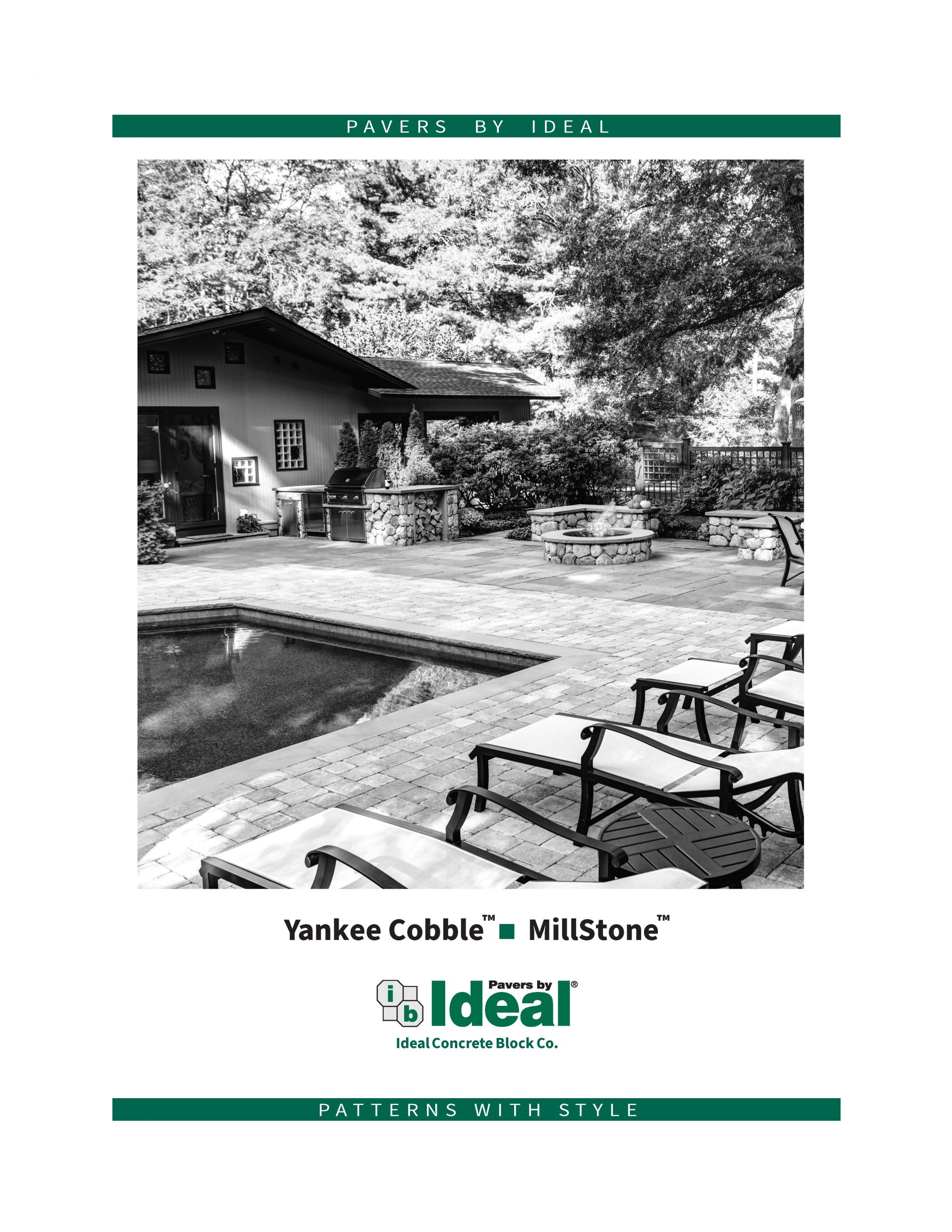 Yankee Cobble™ & MillStone™ Pattern Guide - Pavers by Ideal