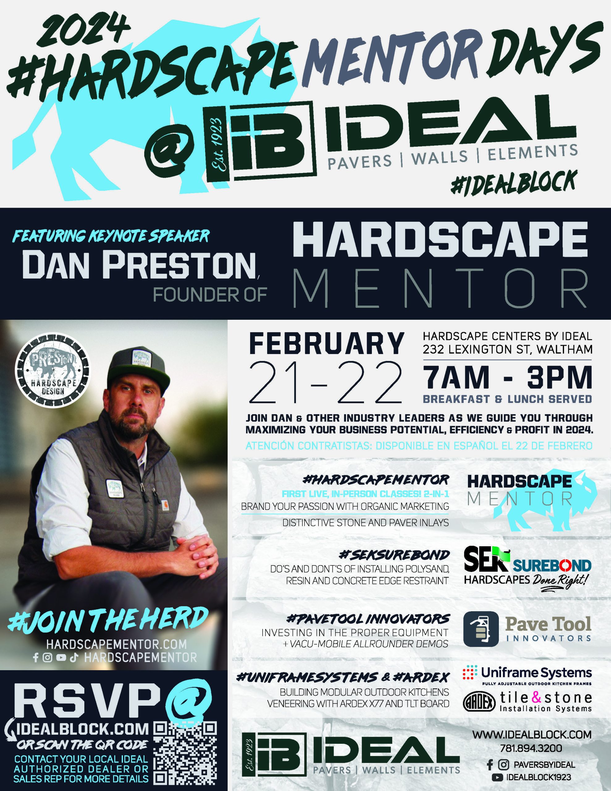 Hardscape Mentor Days 2024 - Ideal Block